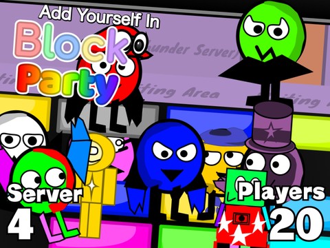 AY in Block Party! [ Server 4 | Remix 9 | 20 Players ] (The Thunder ...