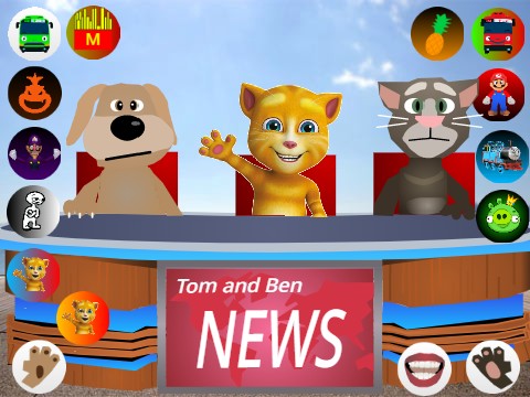 Talking Tom and Ben news REMIX!!