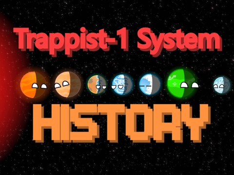 History of the Trappist-1 system || Planetballs