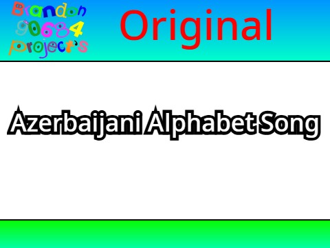 Azerbaijani Alphabet Song