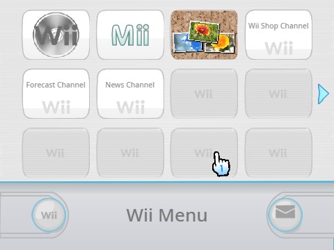 Wii Menu 0.3-3 | v1.0U