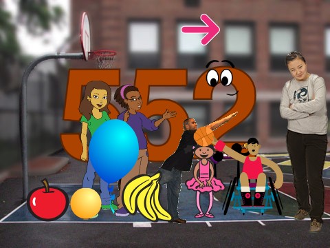 All the Jumpstart Numbers 501-600 in the Jumpstart Band! remix