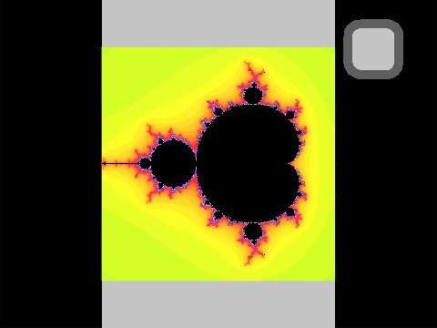 mandelbrot set quad tree test