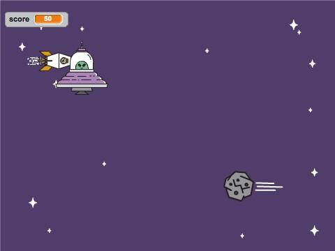 60 Space adventure (4/4 - Add an alien)