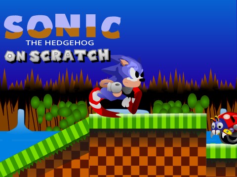 Sonic The Hedgehog on Scratch