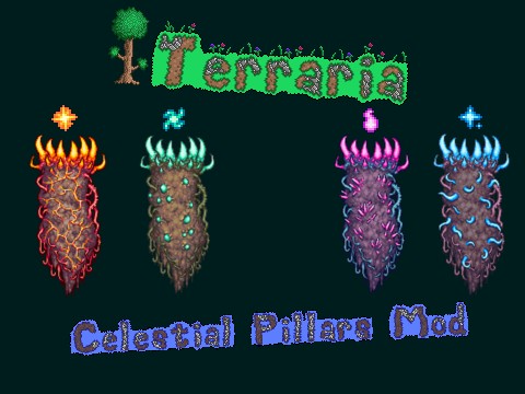 Terraria (Stamped) Celestial Pillars Mod
