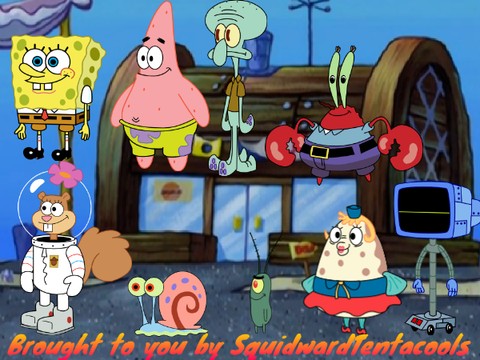 My SpongeBob SquarePants Vectors (SquidwardTentacools) but they are ...