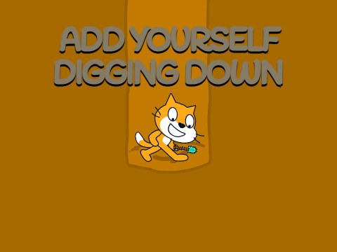 Add yourself digging down