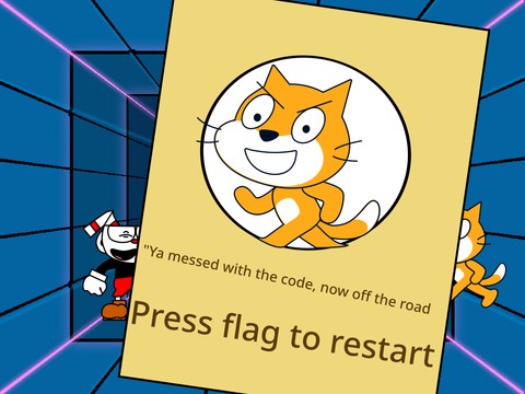 Cuphead: SCRATCH CAT IN BETA