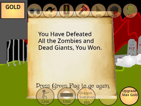 Stick War Scratch Attack 2: Zombie's Attack!