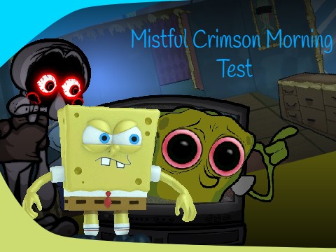 Mistful Crimson Morning Test (FNF) (Red mist)