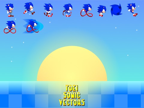 more Toei Sonic Vector