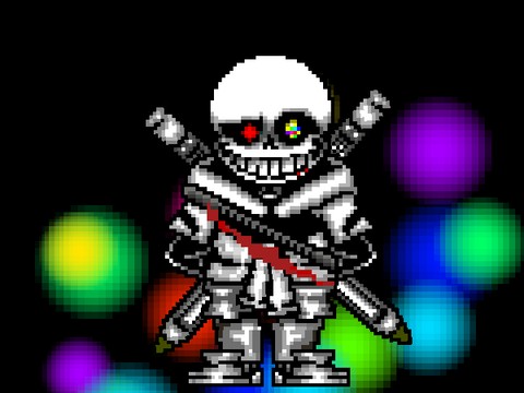 Ink!sans animation (Phase 3 Shanghaivania)