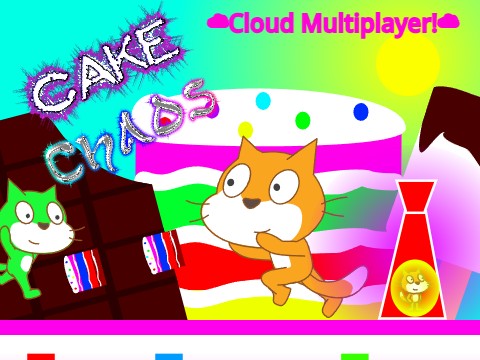 ☁Cake Chaos☁ || A Cloud Multiplayer Game