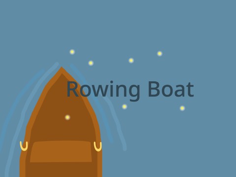 Rowing boat (an animation)