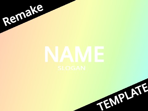 Intro Remake | TEMPLATE | #1