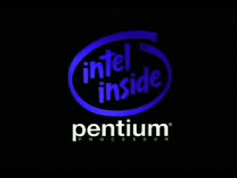 Intel Logo 1994 - 1995