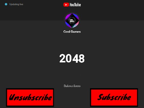 Realistic Youtube Sub Counter