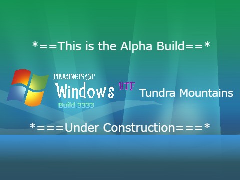 Windows HTF Tundra Mountains Build 3333