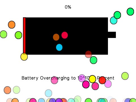 Battery Overcharging to 10^1000%