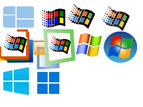 All Windows Logos Vector 1.0 / 11