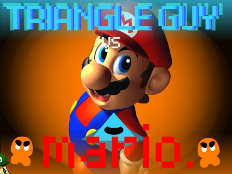 Triangle Guy vs mario.