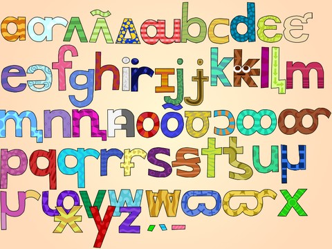 Endless extended alphabest letters and sounds