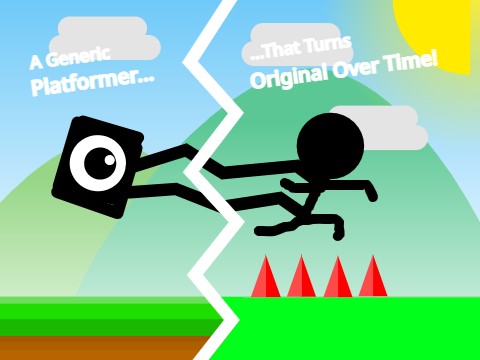 A Generic Platformer That Turns Original Over Time || #all #games