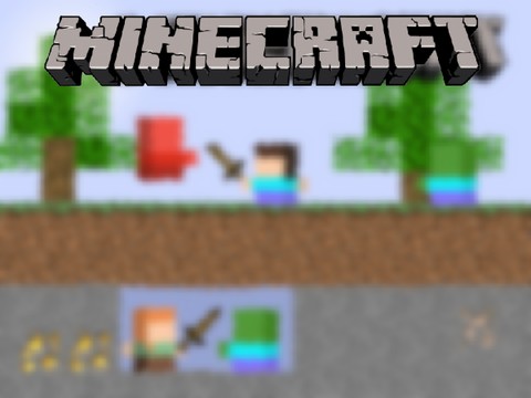Minecraft platformer