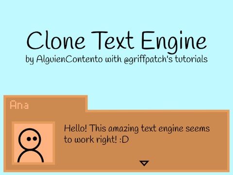 Clone Text Engine / Sistema de texto con clones