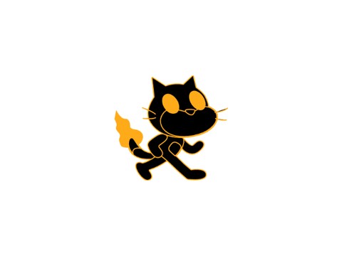 Fire Scratch Cat transformation