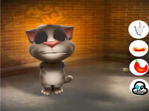 *remix to add more buttons* Talking Tom Cat