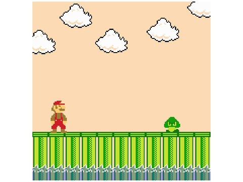 SMB1 pipeland theme concept