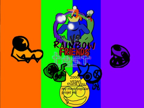 fnf rainbow friends Test v6.0