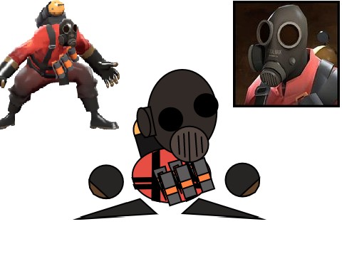 Pyro TF2 Vector