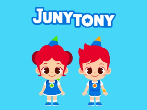 Accurate JunyTony Sets: Juny and Tony + Logo