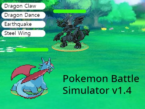 Pokemon Battle Simulator v1.4 #games #pokemon-2