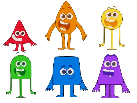 Davidmama’s Colourblocks Sprites - P1: The Main Six