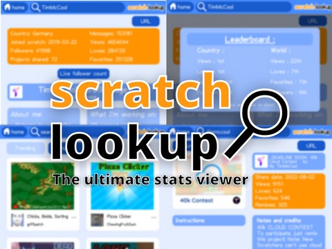 [broken] Scratch lookup 1.5 | the ultimate stats viewer