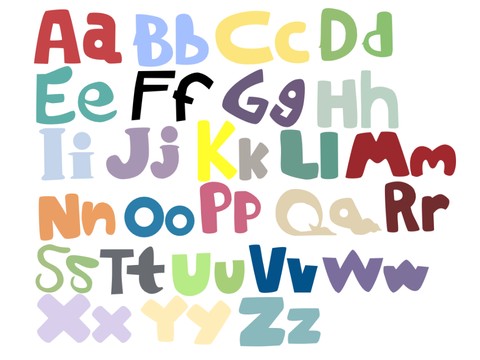 This is Alphabet Lore Font