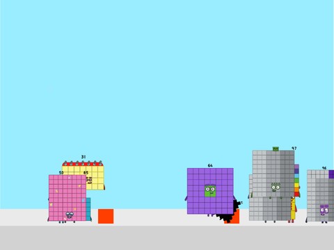 Numberblocks Jump Over The Lava Game