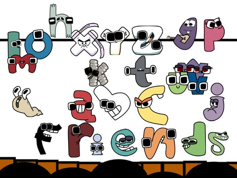 Lowercase Alphabet Lore Band (Reboot)