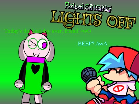 Ralsei singing Lights Off