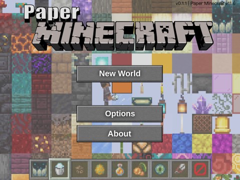 Paper Minecraft