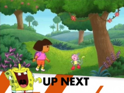 When Boots has a boo-boo, SpongeBob laughs it.