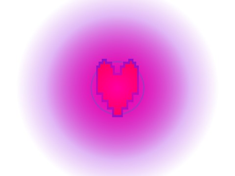 animation test spinning heart