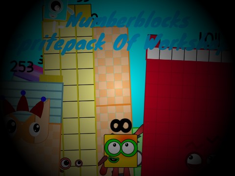 Ceebc's Numberblocks Spritepack (Blue Mist Style)