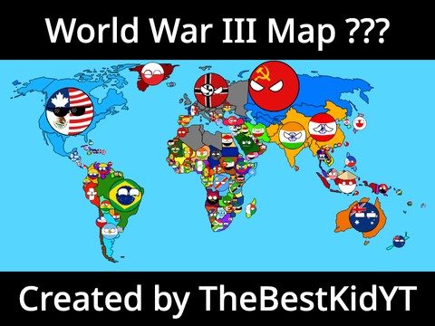 Countryballs Art + Future World Map