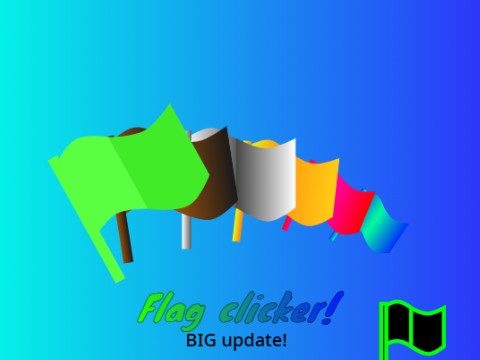 Green flag clicker!