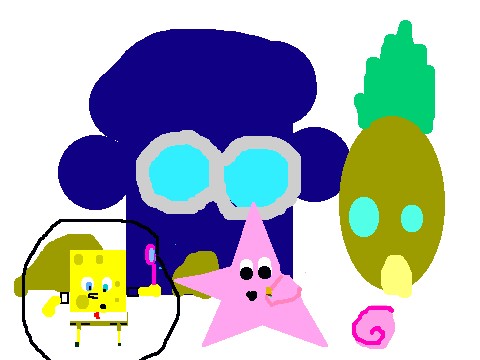 spongebob and friend patrick